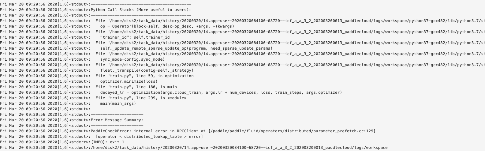 Mpi训练出错 · Issue 23110 · Paddlepaddlepaddle · Github 1698
