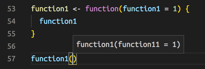 Incorrect signature · Issue #157 · REditorSupport/languageserver · GitHub
