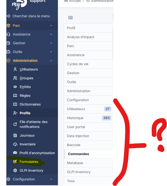 [formcreator 2.13.3] Missing tabs "forms" in profiles · Issue #3096 · pluginsGLPI/formcreator ...