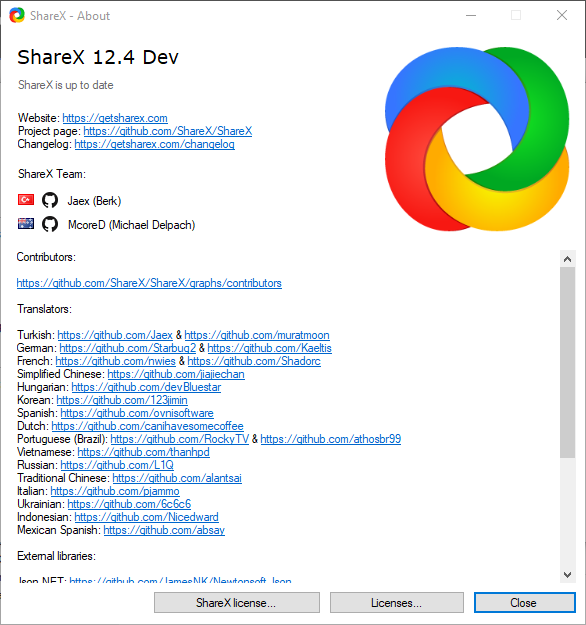Issue with dev build installer · Issue #3954 · ShareX/ShareX · GitHub