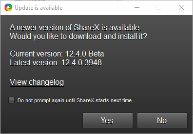 Issue with dev build installer · Issue #3954 · ShareX/ShareX · GitHub