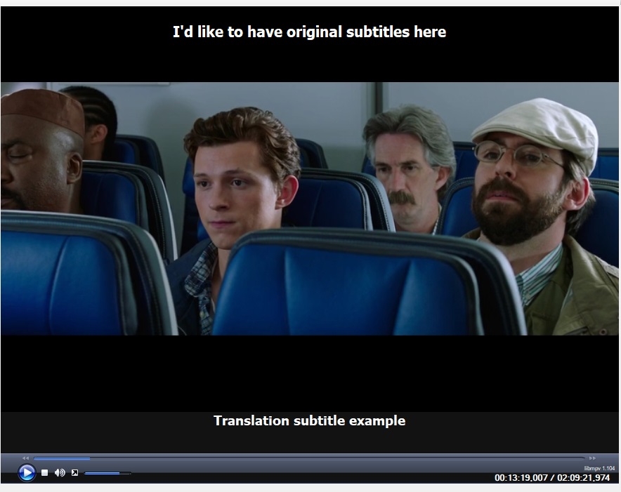 Original subtitles in video player v2 · Issue #4444 · SubtitleEdit ...
