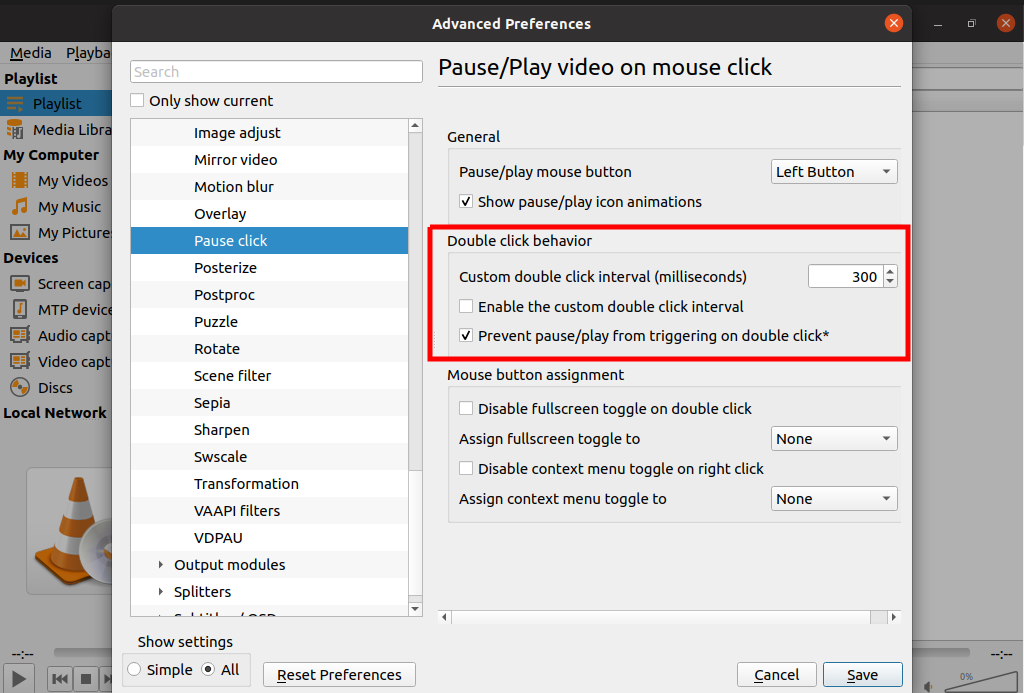 Custom double click interval during full screen · Issue #901 · FreeTubeApp/FreeTube · GitHub