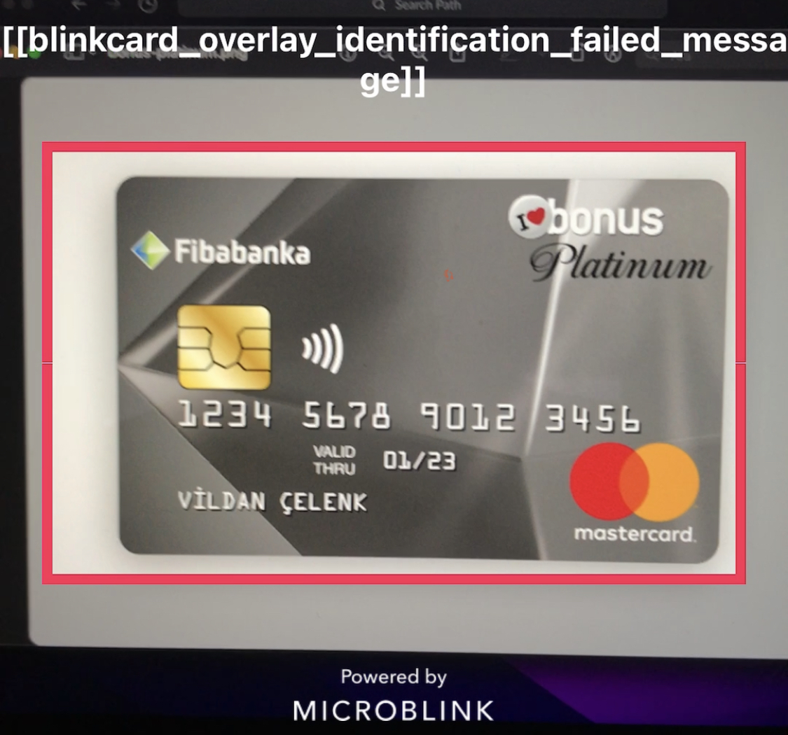 Can't control all overlay messages. · Issue #7 · blinkcard/blinkcard-flutter · GitHub