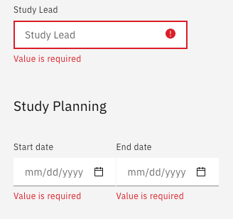 Datepicker conmponent styling is not consistent with other components when invalid · Issue #1344 ...