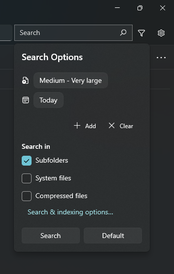 Feature: Add search filters · Issue #4813 · files-community/Files · GitHub