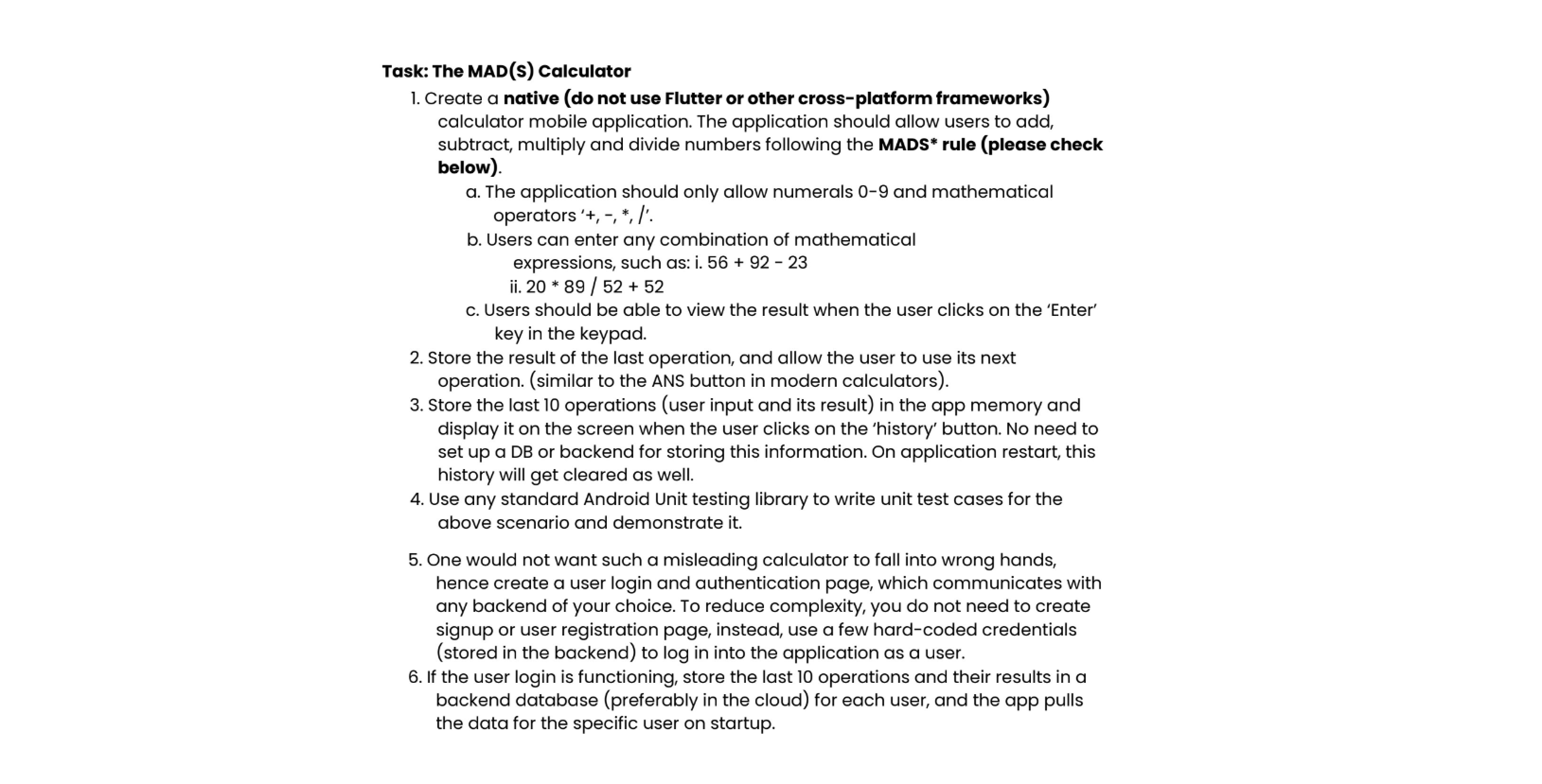 GitHub - harsh21p/MADS-Calculator