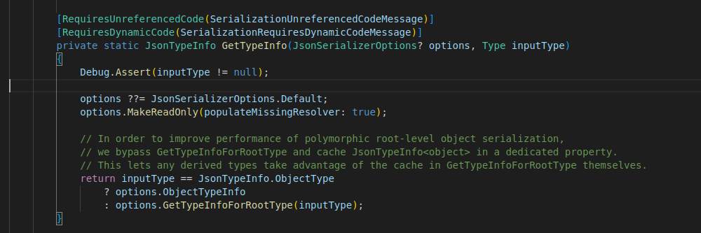 [API Proposal]: Expose `System.Text.Json.JsonSerializer.GetTypeInfo` · Issue #90852 · dotnet ...