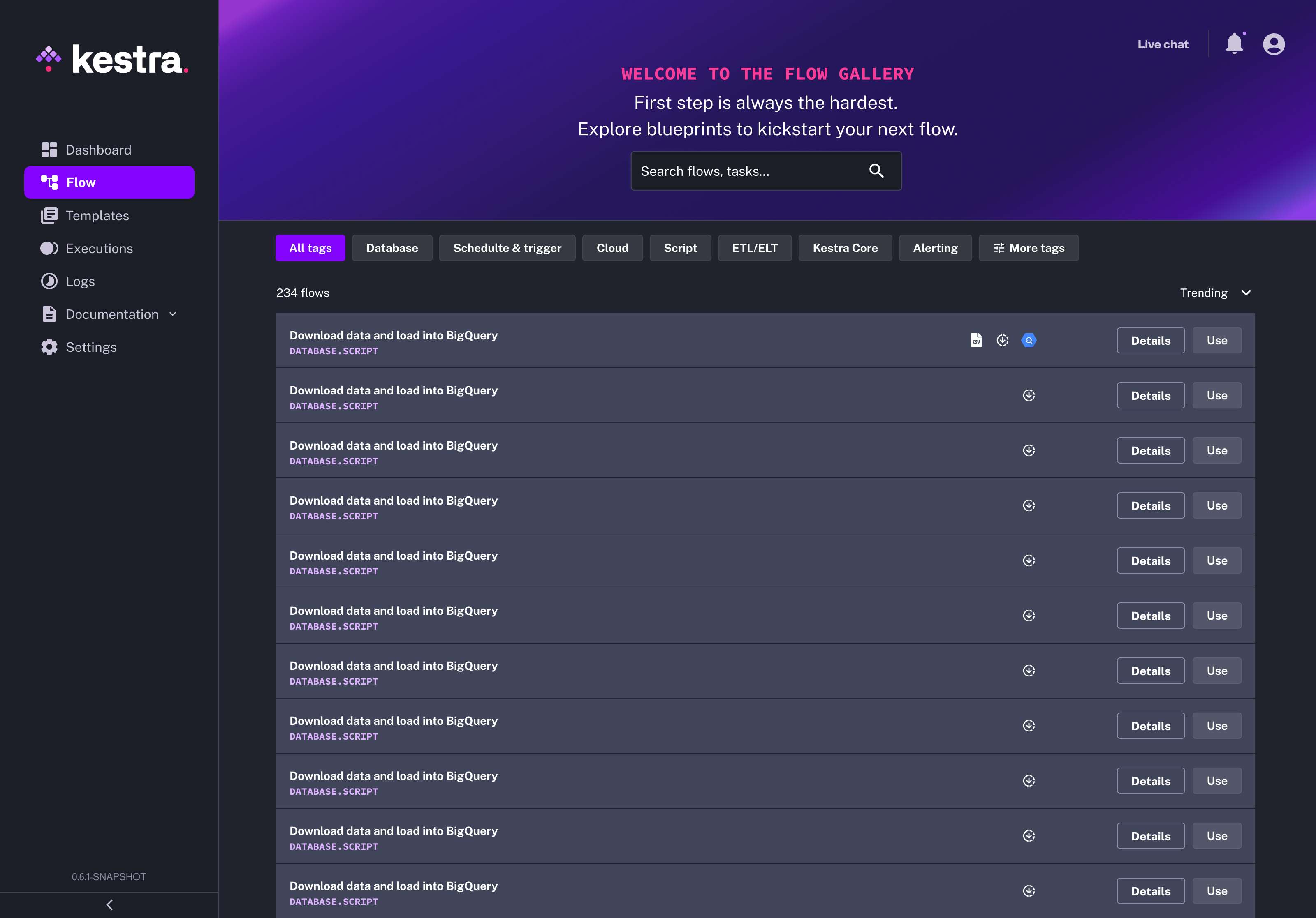 ⭐ Flow Gallery · Issue #1274 · kestra-io/kestra · GitHub