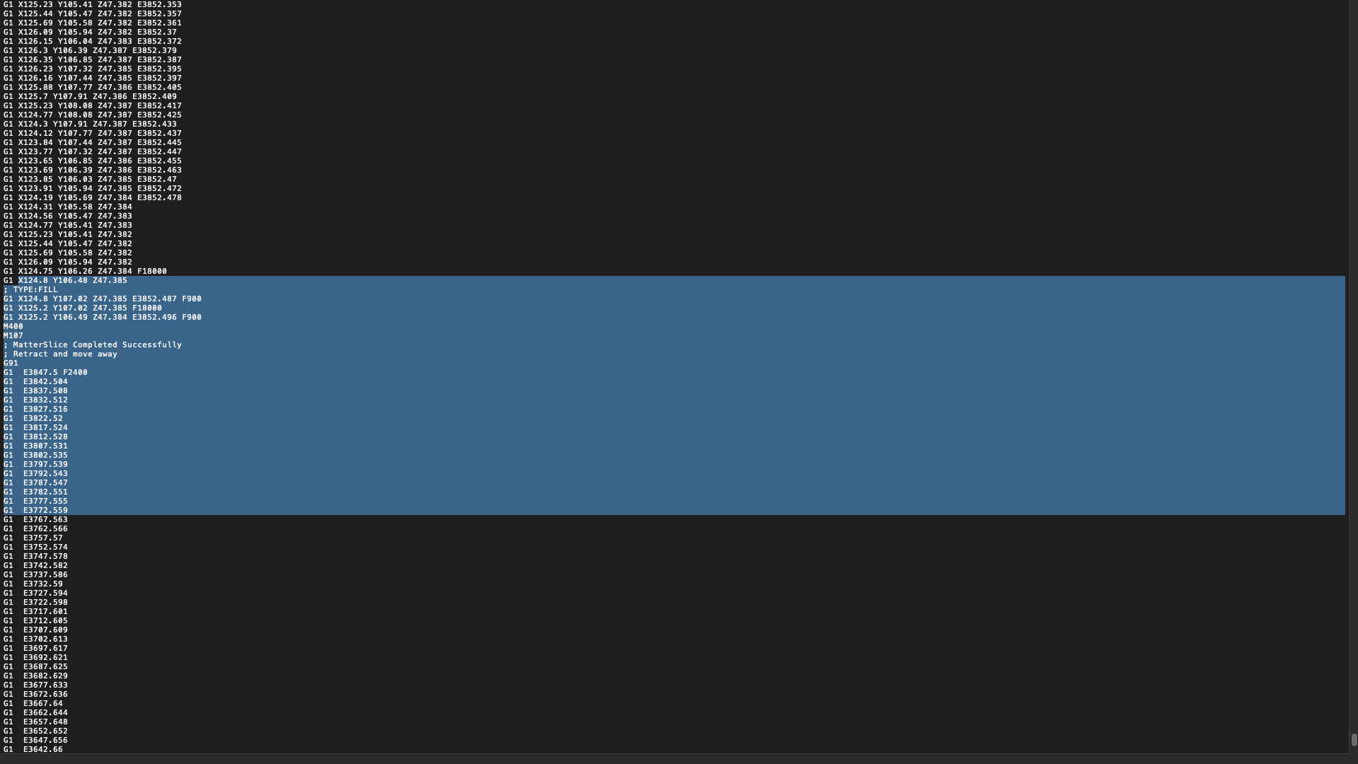 Gcode export option in MatterControl causes failure at the end of print. · Issue #4167 ...