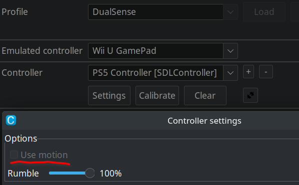 [Feature Request/Bug] [Linux] Motion controls don't seem to be available when using DualSense ...