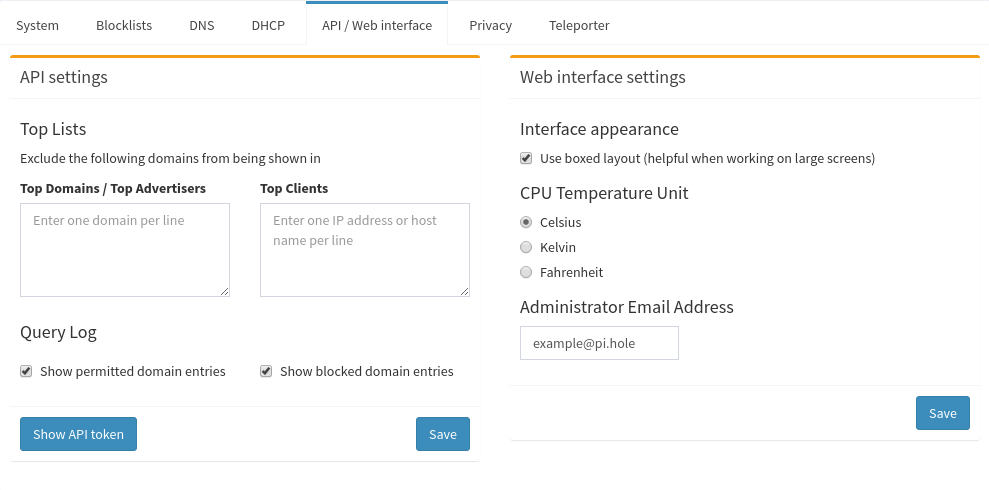 [Suggestion + Fix] Add an option to remove the administrator email (by leaving the input box ...
