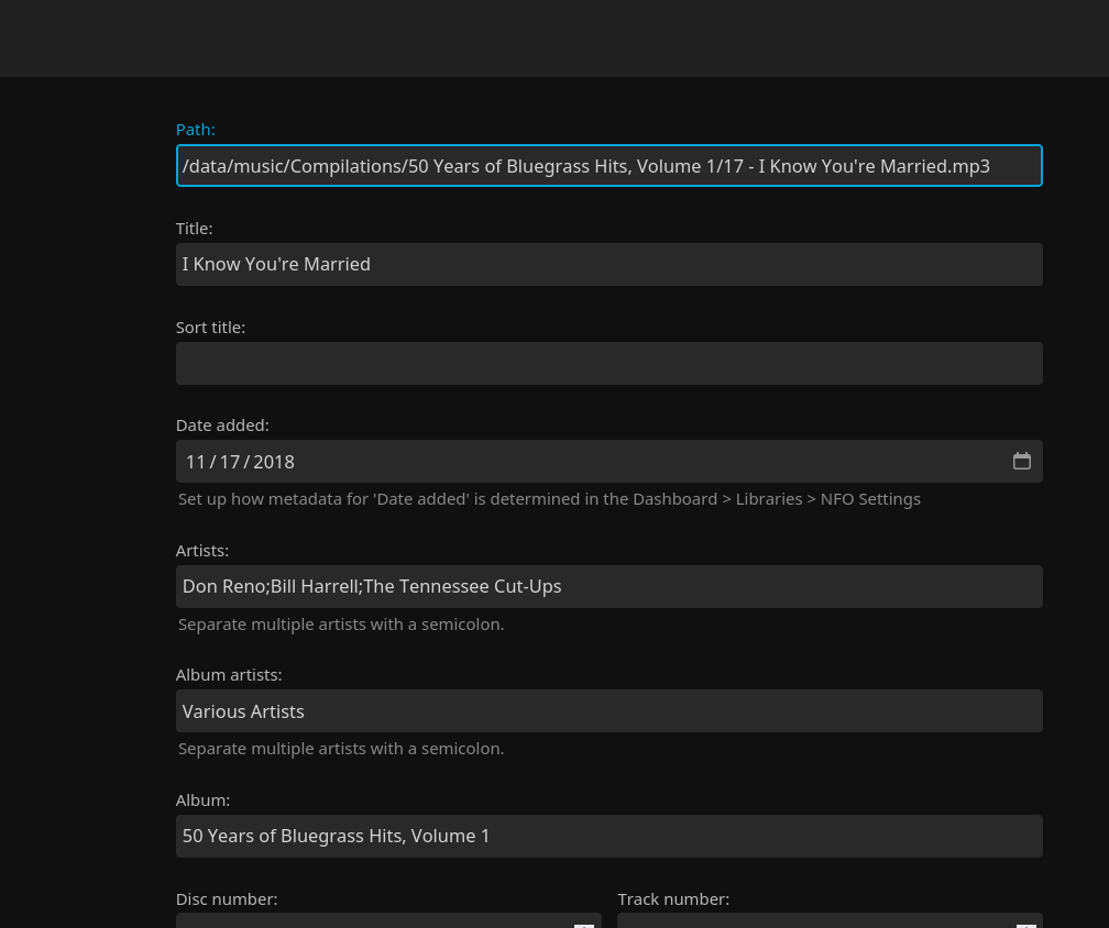 Webhook payload is missing information on Audio track artist · Issue #166 · jellyfin/jellyfin ...