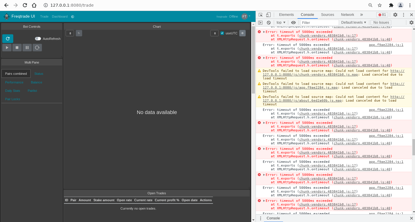 I think I pushed freqtrade web UI to the limit · Issue #5341 · freqtrade/freqtrade · GitHub