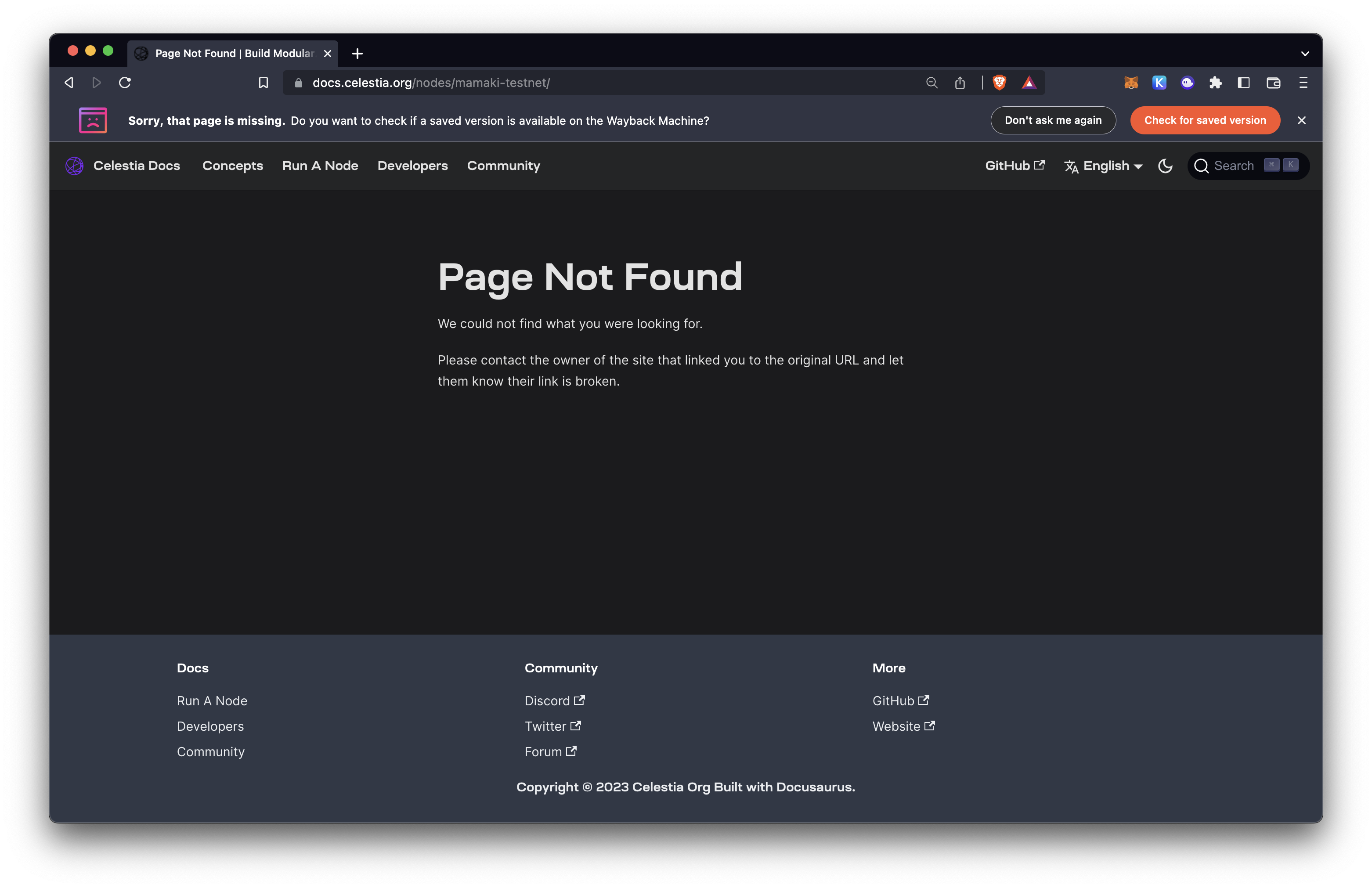 Broken link to Arabica Devnet · Issue #342 · celestiaorg/docs · GitHub
