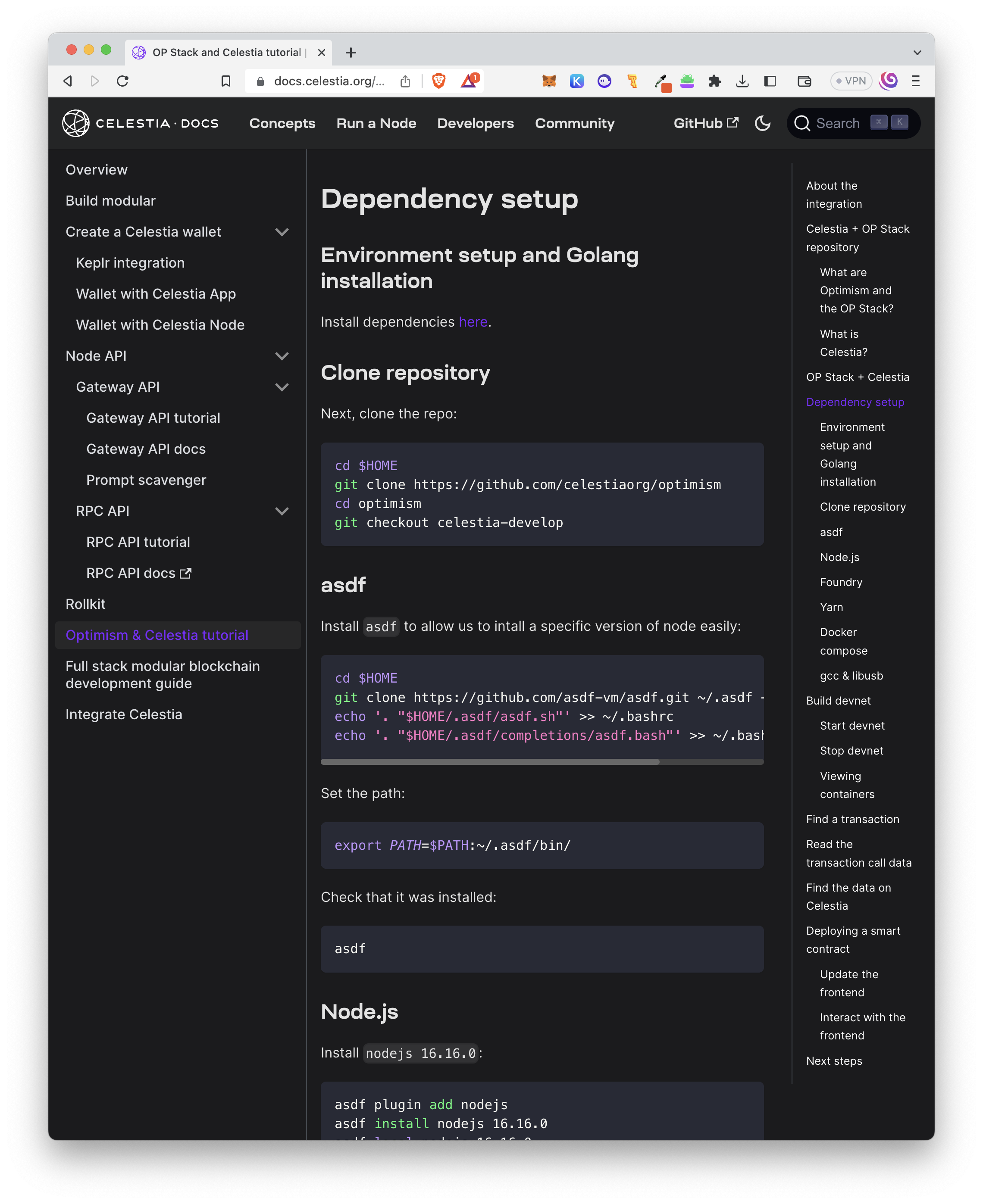 Make sidebar collapsible on screen sizes larger than small/md · Issue #718 · celestiaorg/docs ...
