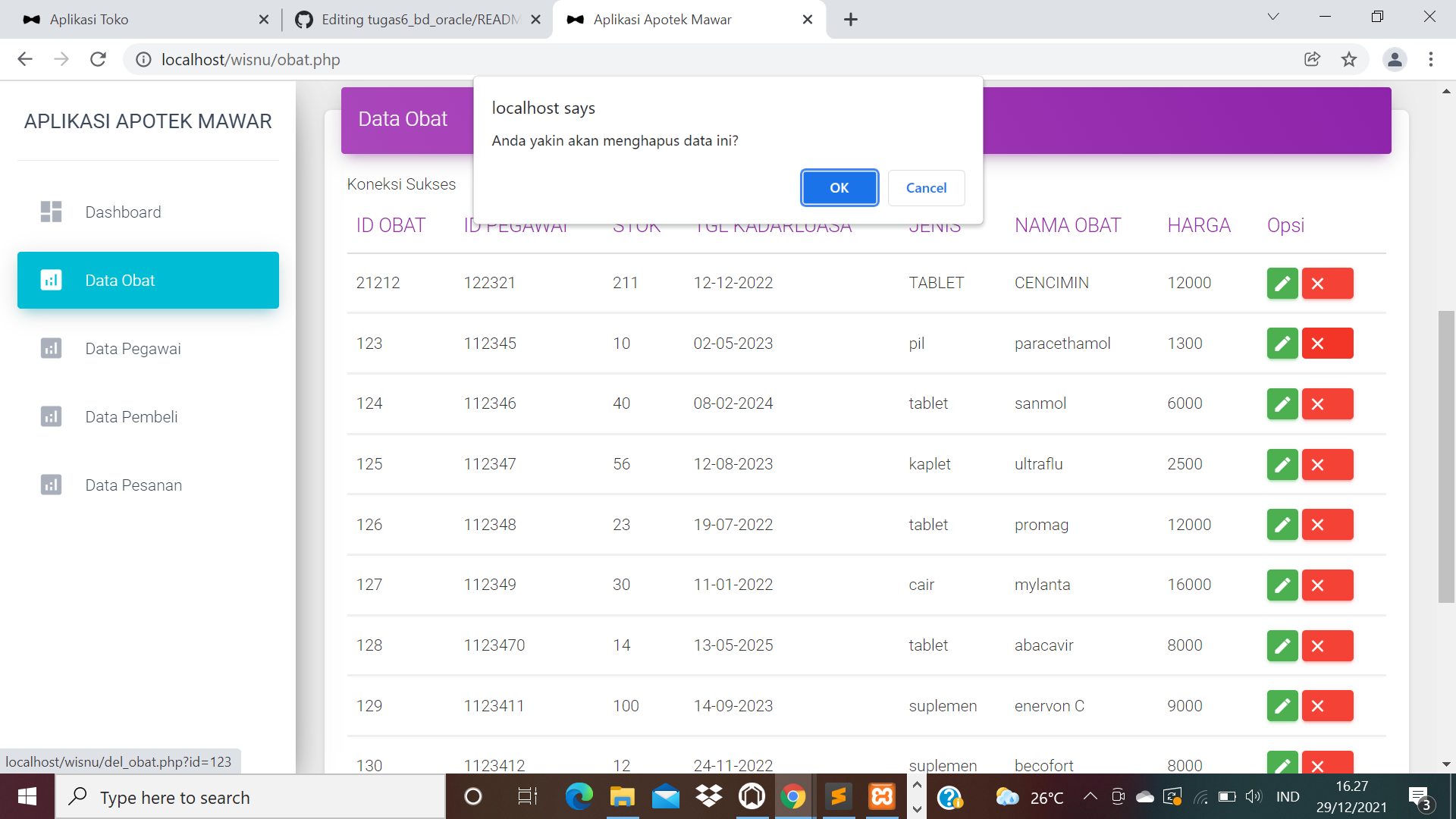 GitHub - Wisnu0710/tugas6_bd_oracle