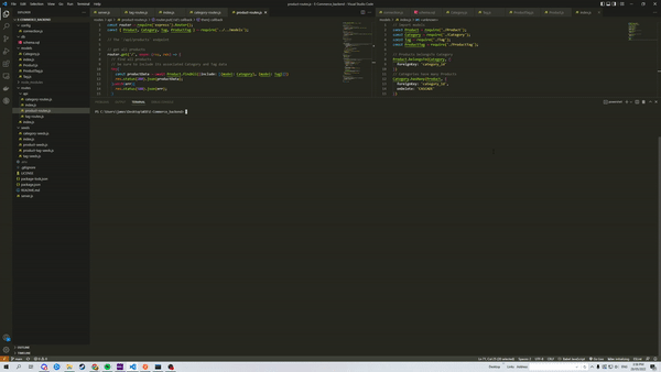 GitHub - jamesthomasbester/E-Commerce_backend: Front-end provided by ...