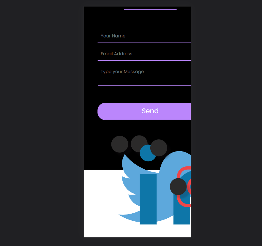 [React] Footer Bug · Issue #1180 · smaranjitghose/awesome-portfolio ...