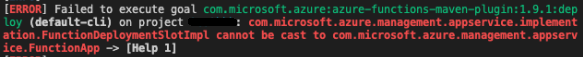 Can't deploy slot in functions with linux runtime · Issue #1247 · microsoft/azure-maven-plugins ...
