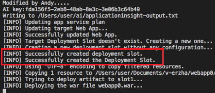 Will prompt twice when i deploy slot · Issue #862 · microsoft/azure-maven-plugins · GitHub