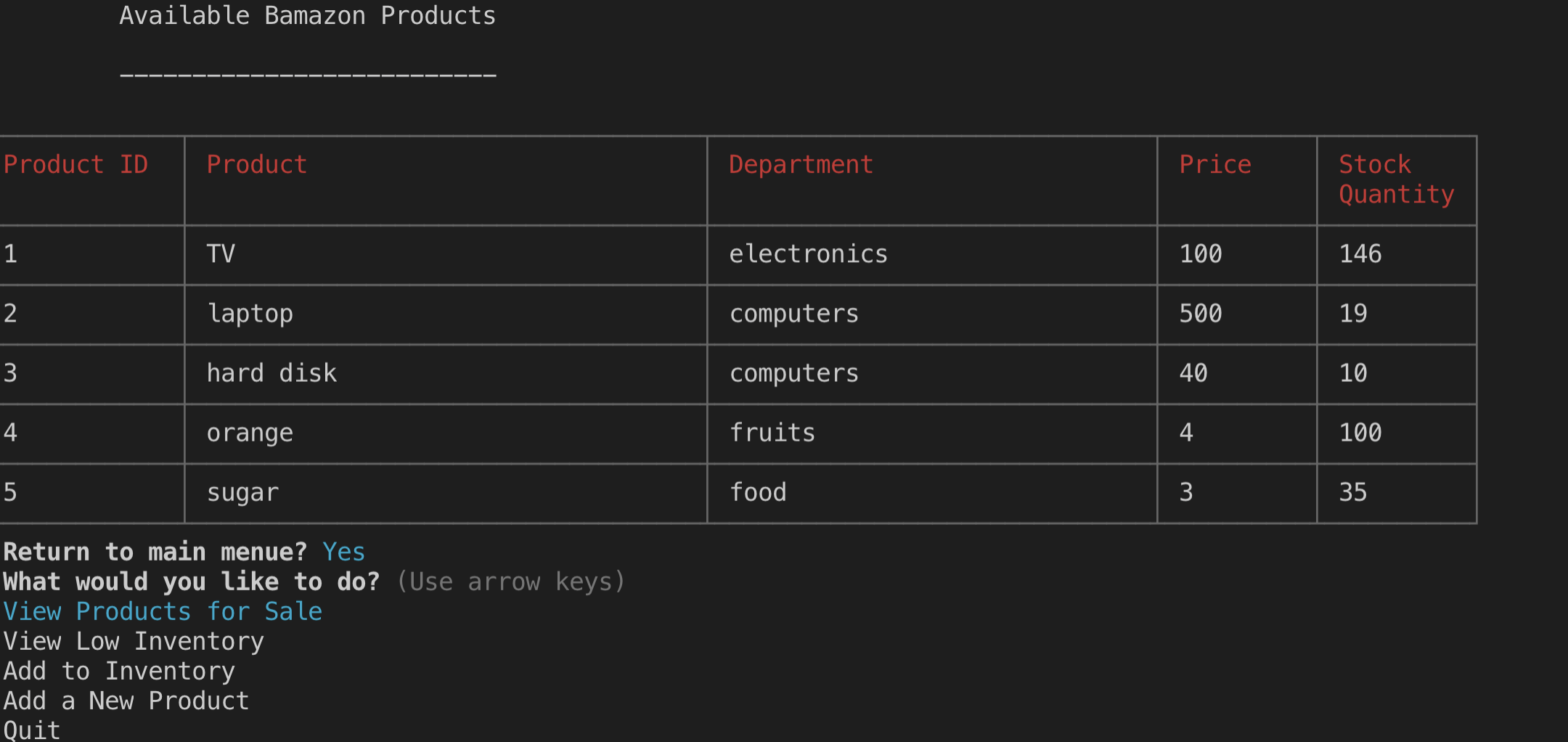 GitHub - wedex555/Bamazon