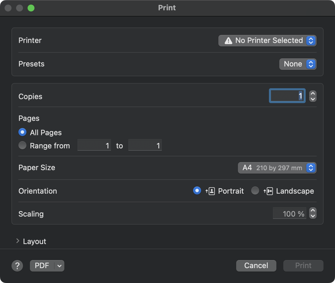 [Bug]: `webContents.print` fails on macOS with "No printers available on the network" · Issue ...
