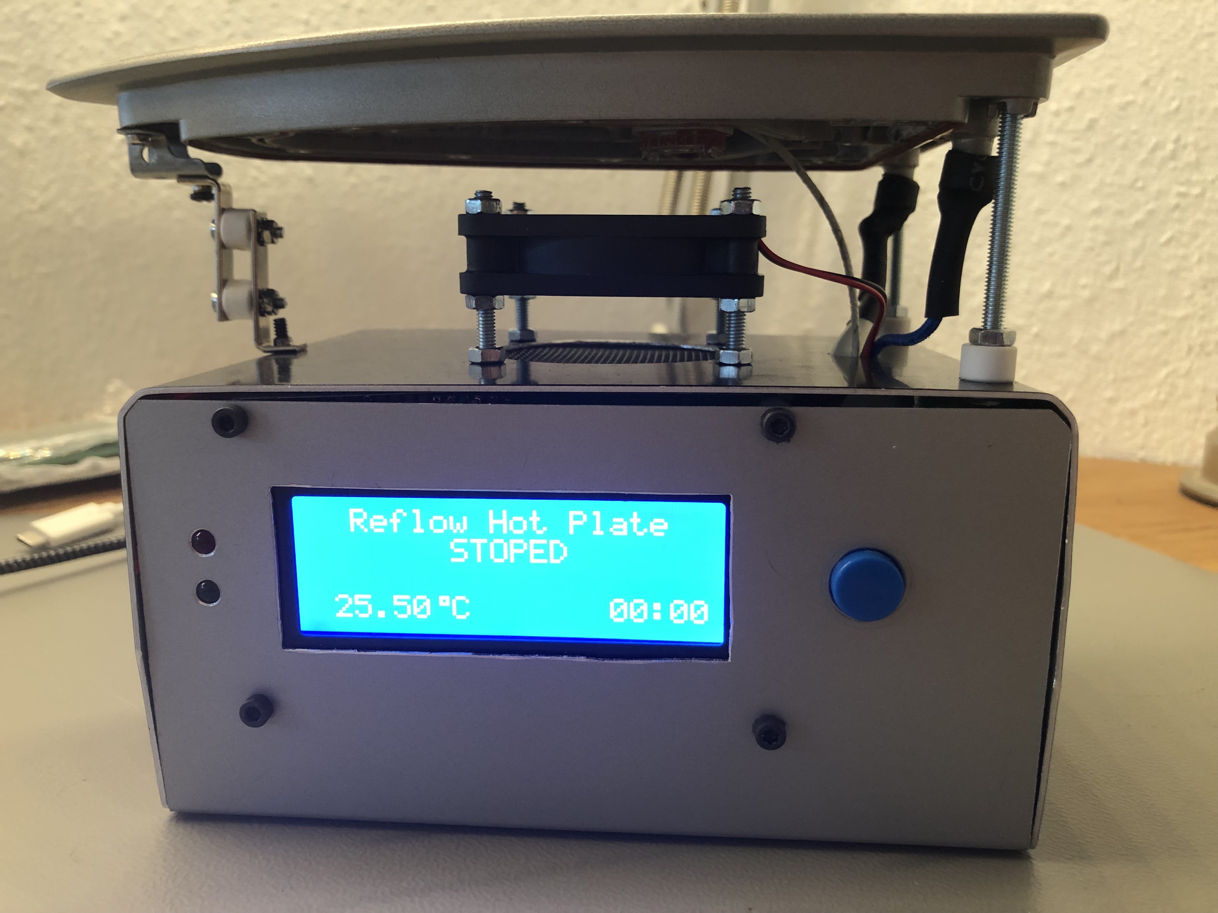 GitHub - kaspernyhus/hotplate: A smd solder reflow hot plate project