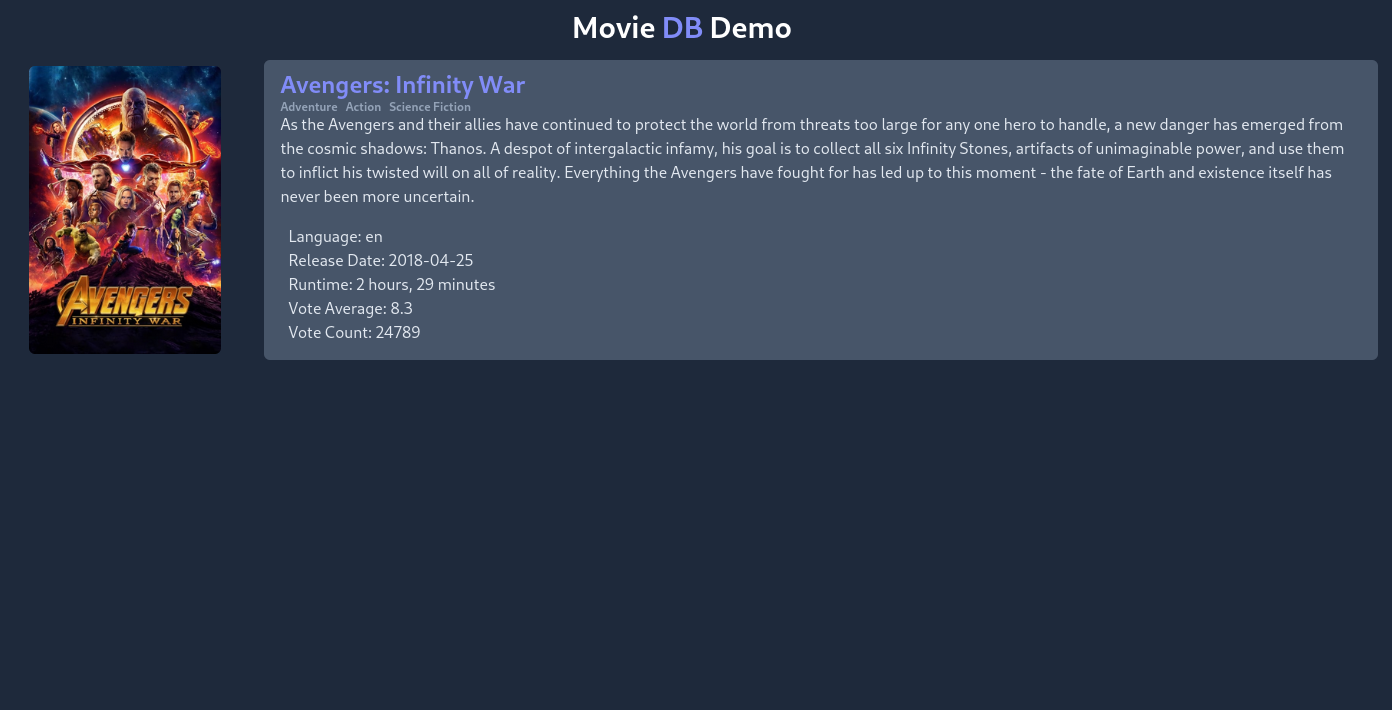 GitHub - Hashamjoiya/movie-db-demo: React(Typescript) + Redux + Tailwind demo, consuming moviedb api