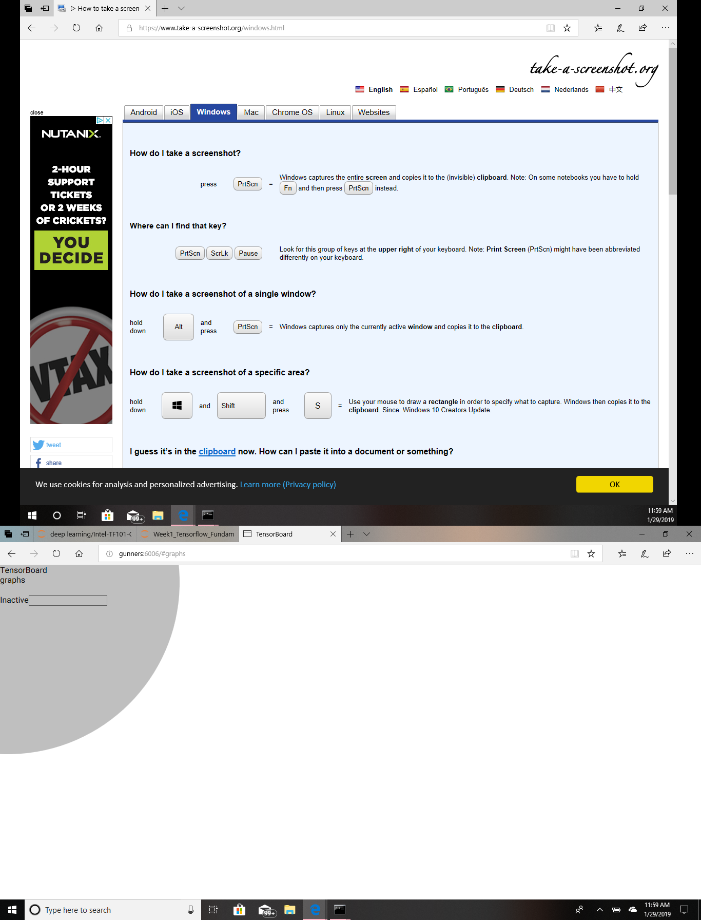 Tensorboard Cant See Tfevent File Generated Using Intel Ai Academy Tensorflow Scripts · Issue