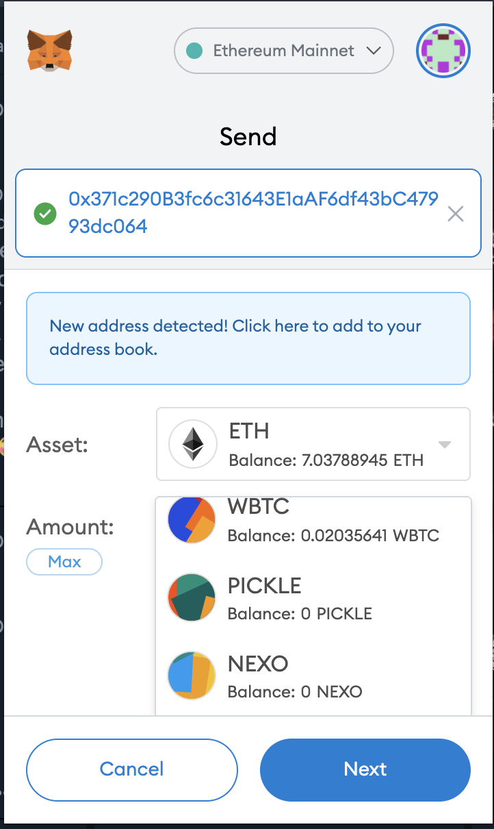 Hide Tokens without Balance from Send Dropdown · Issue #13239 · MetaMask/metamask-extension · GitHub