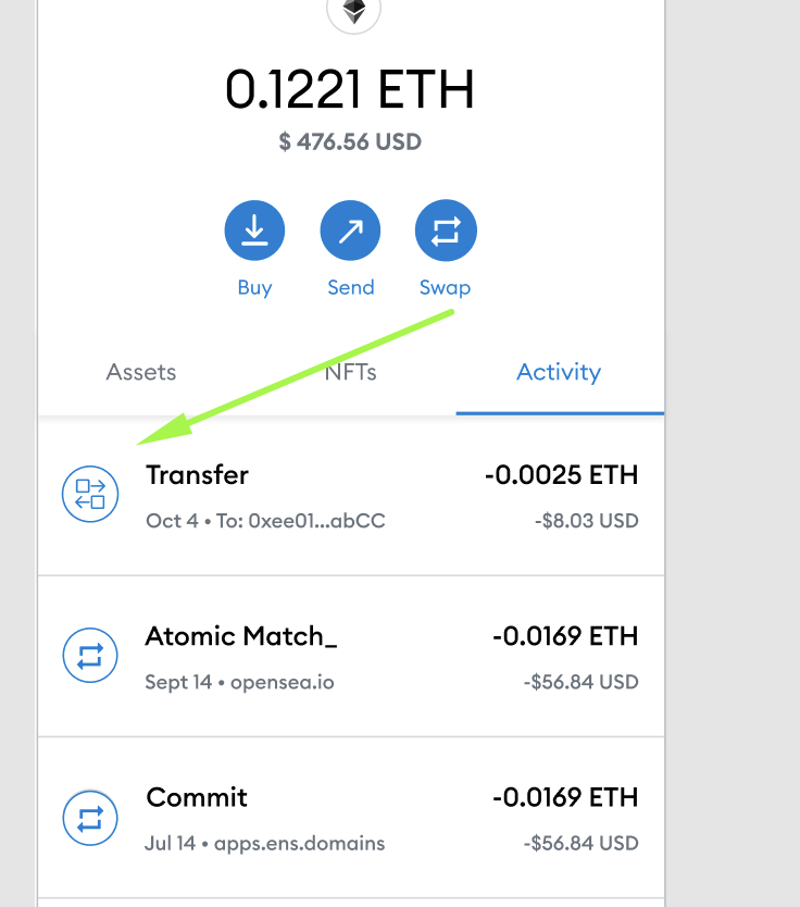 NFTs: Use new icon for NFT transfers in activity feed · Issue #17161 · MetaMask/metamask ...