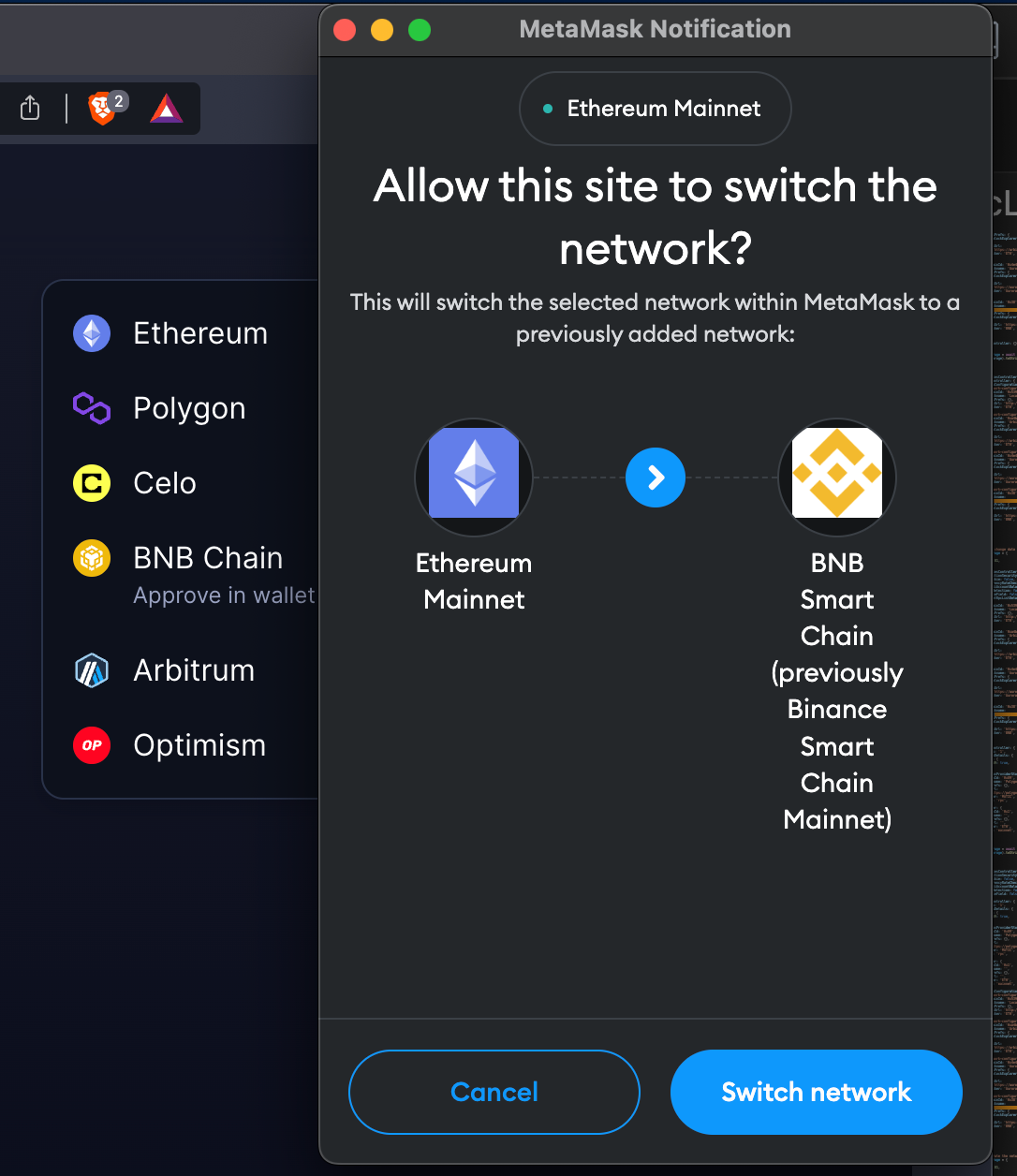 Update BNB Chain Name · Issue #19835 · MetaMask/metamask-extension · GitHub