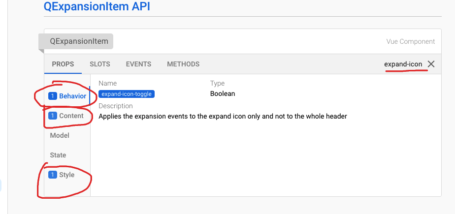 Expansion Item -> expand-icon is not documented[docs] · Issue #4698 · quasarframework/quasar ...