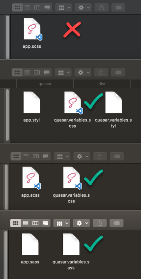Quasar in Sass/SCSS form · Issue #5049 · quasarframework/quasar · GitHub