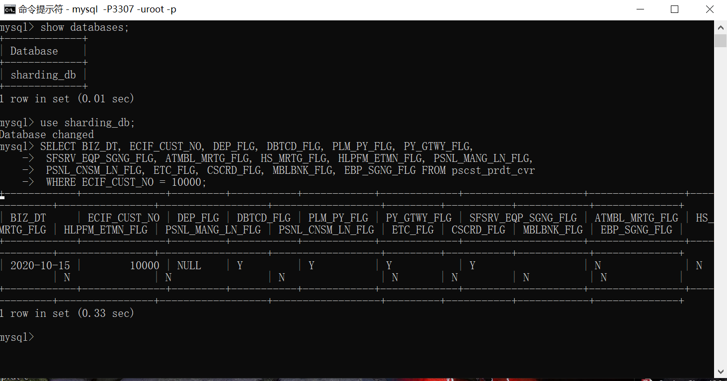【sharding-proxy】Actual SQL execution results are incorrect (data should have been returned, but ...