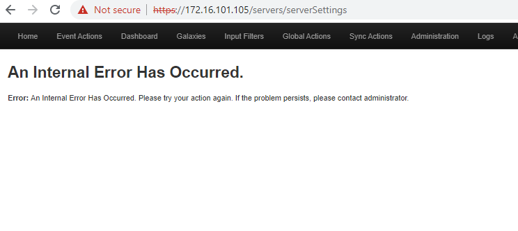 Bug Misp Is Not Working Properly After Updating To 2 4 160 · Issue 8536 · Misp Misp · Github