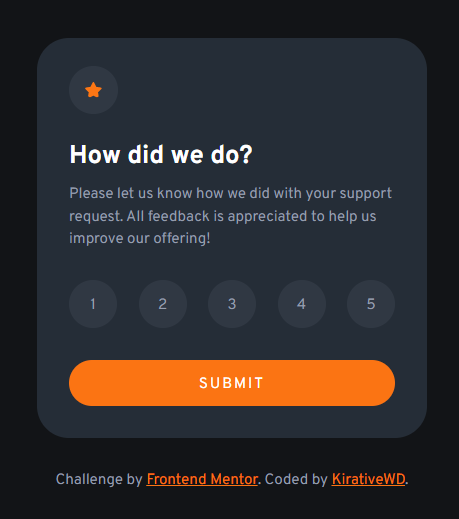 GitHub - KirativeWD/interactive-rating