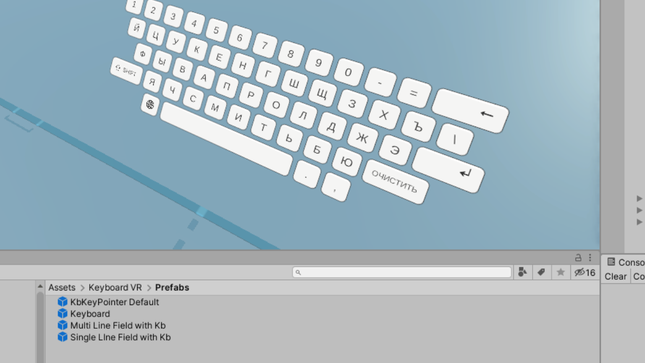 GitHub - RTUITLab/Keyboard-VR-Module: Keyboard module for SteamVR projects.