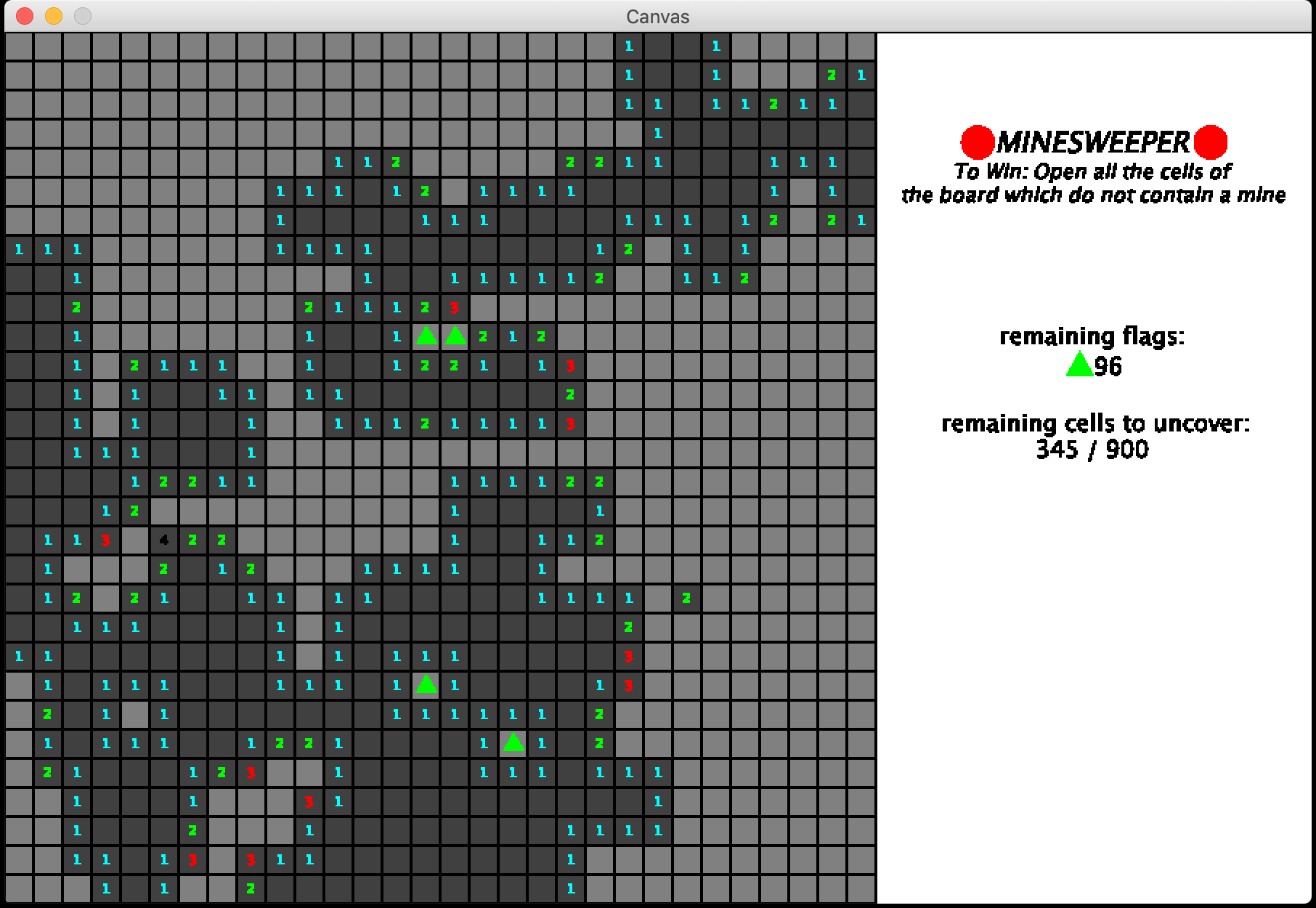 GitHub - alannapasco/FundiesII_Minesweeper: Fundies II (CS2510) Minesweeper