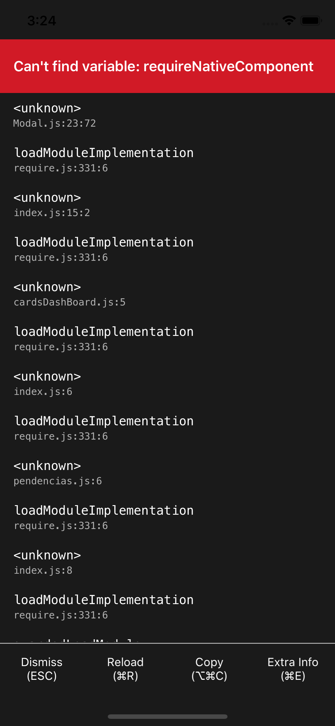Can T Find Variable Requirenativecomponent · Issue 21 · Listenzz React Native Modal