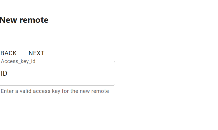 New options appear below back and next buttons · Issue #22 · QCDIS/rclone-data-mounter · GitHub