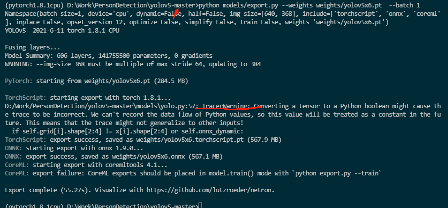 libtorch deploy error · Issue #3601 · ultralytics/yolov5 · GitHub
