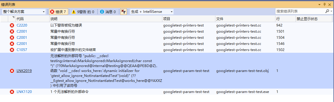 Compile with cmake and Visual Studio 2019 error · Issue #2976 · google ...