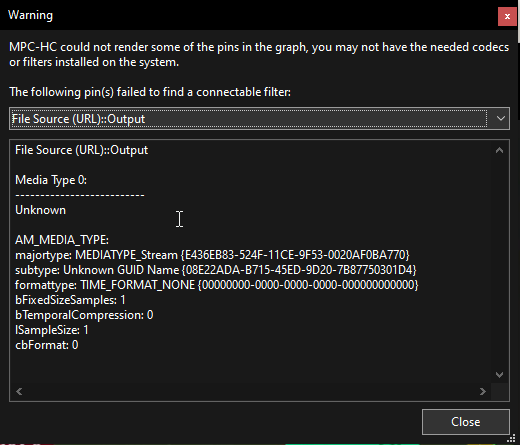 Is it possible to stream video content using MPC HC? · Issue #1451 · clsid2/mpc-hc · GitHub