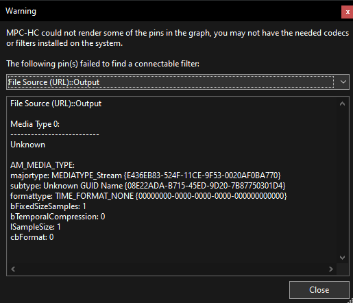 Is it possible to stream video content using MPC HC? · Issue #1451 · clsid2/mpc-hc · GitHub