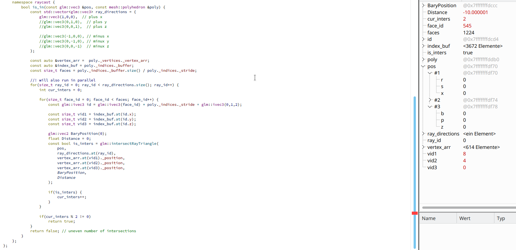 glm::intersectRayTriangle might be broken · Issue #998 · g-truc/glm · GitHub