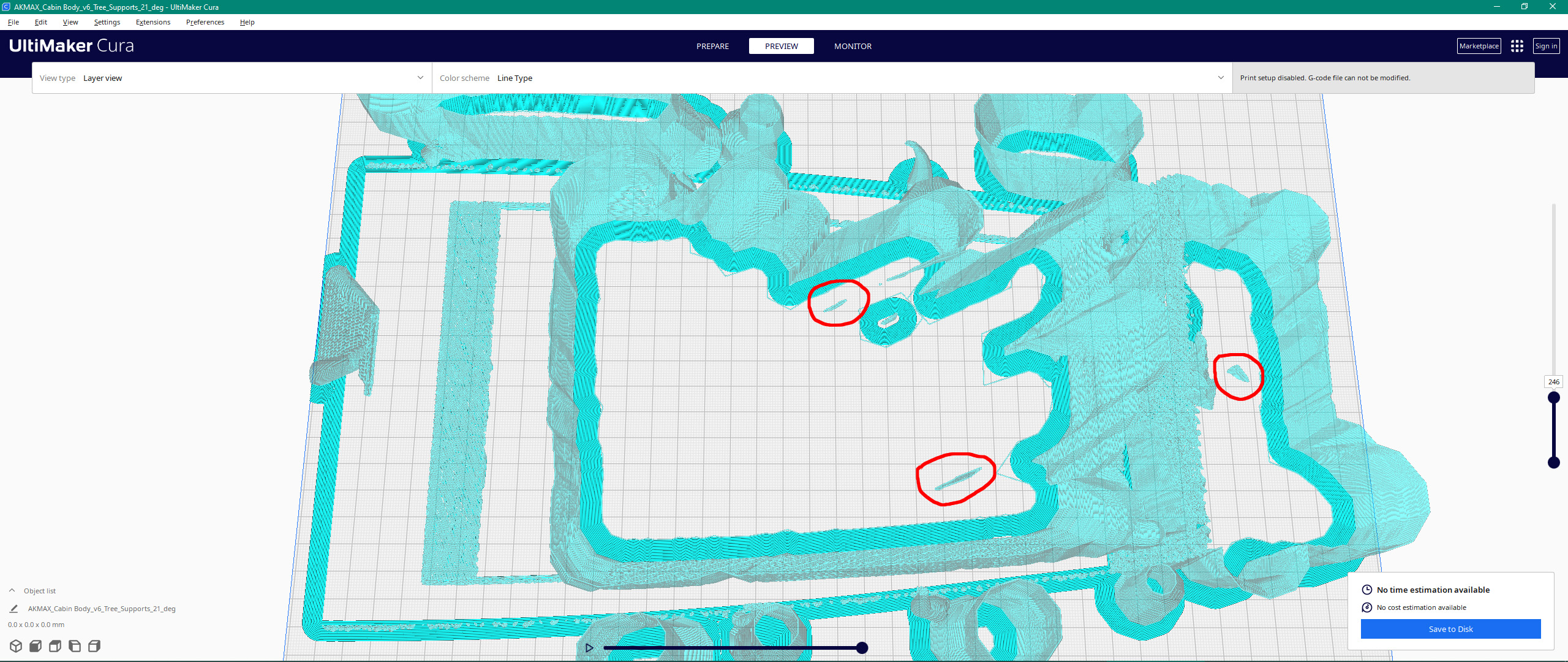 Crash during slicing using tree supports · Issue #15366 · Ultimaker/Cura · GitHub