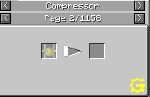Compressor has empty input/output recipes · Issue #13301 ...