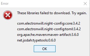 Failed to download libraries [forge-1.13-24.0.77-1.13-pre-installer] · Issue #5356 ...